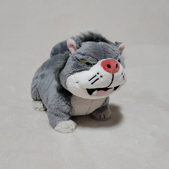 Disney | Toys | Disney Cinderella Lucifer Plush Gray Stuffed Animal ...